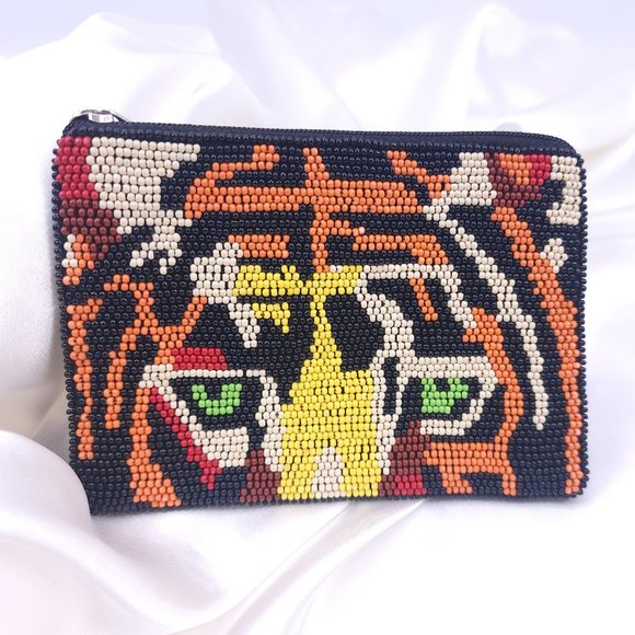 Accessories | Seed Bead Coin Purse Cardholder Handmade Made In India ...
